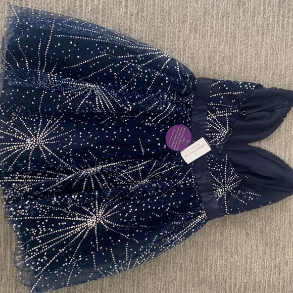Windsor | Dresses | Windsor Navy Blue Jessie Prom Party Dress | Poshmark